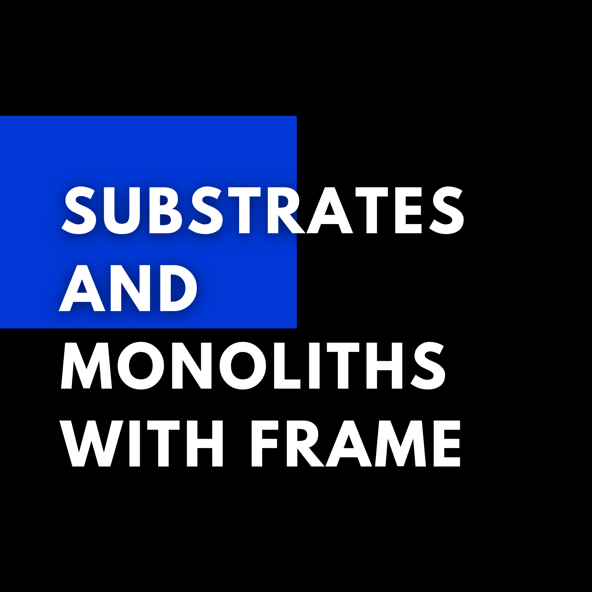 Substrates / monoliths with frame — vložki za DPF / CAT – DPF Doctor
